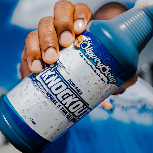 Knockout Acid-Free Wheel and Tire Cleaner – The Slippery Soap